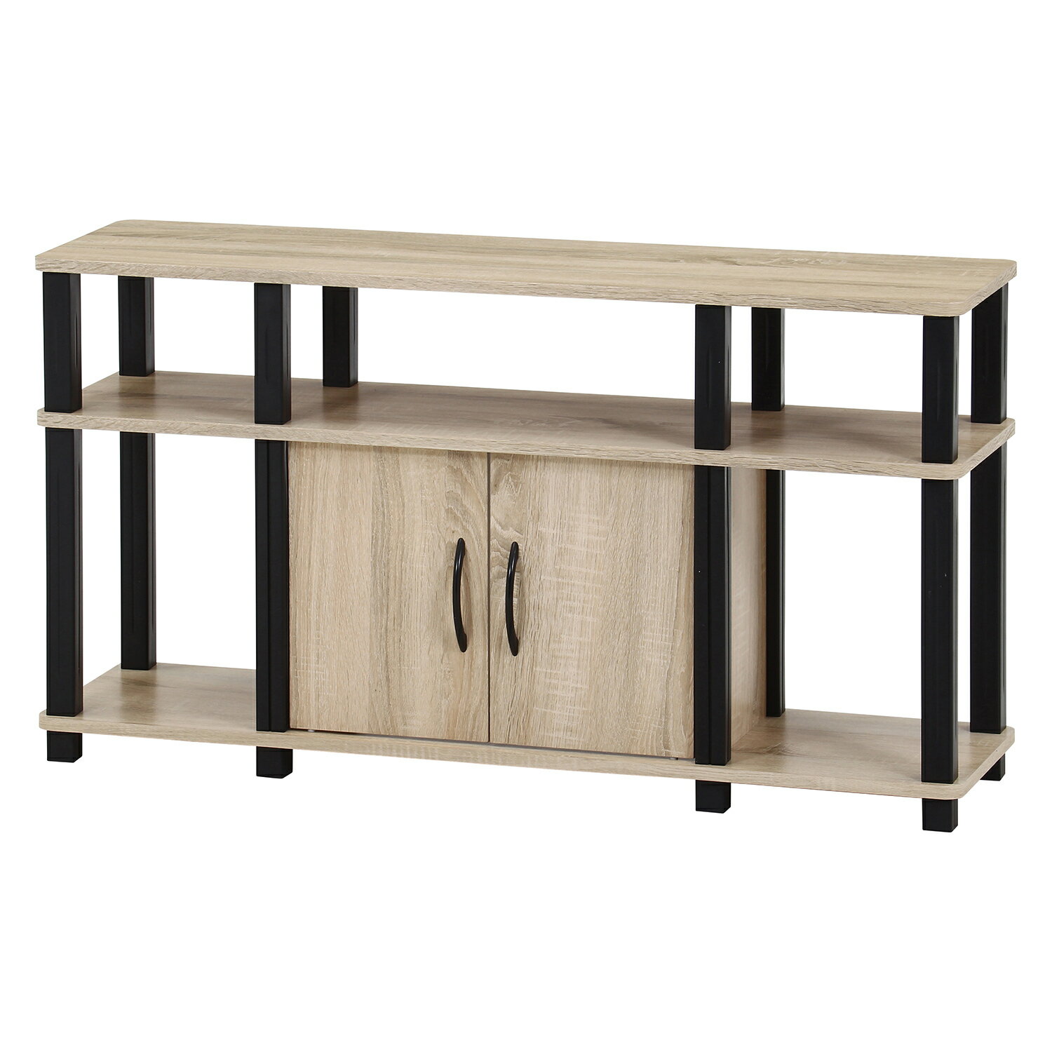 レビューを書いて　緑花堂5％OFFクーポンGET！ レビューを書いたらメールでお知らせくださいね ●商品名フィット ハイTVラック オーク[HJB52267] ●商品番号HJB52267 ●商品のサイズ全体：幅1100 × 奥行295 × ...