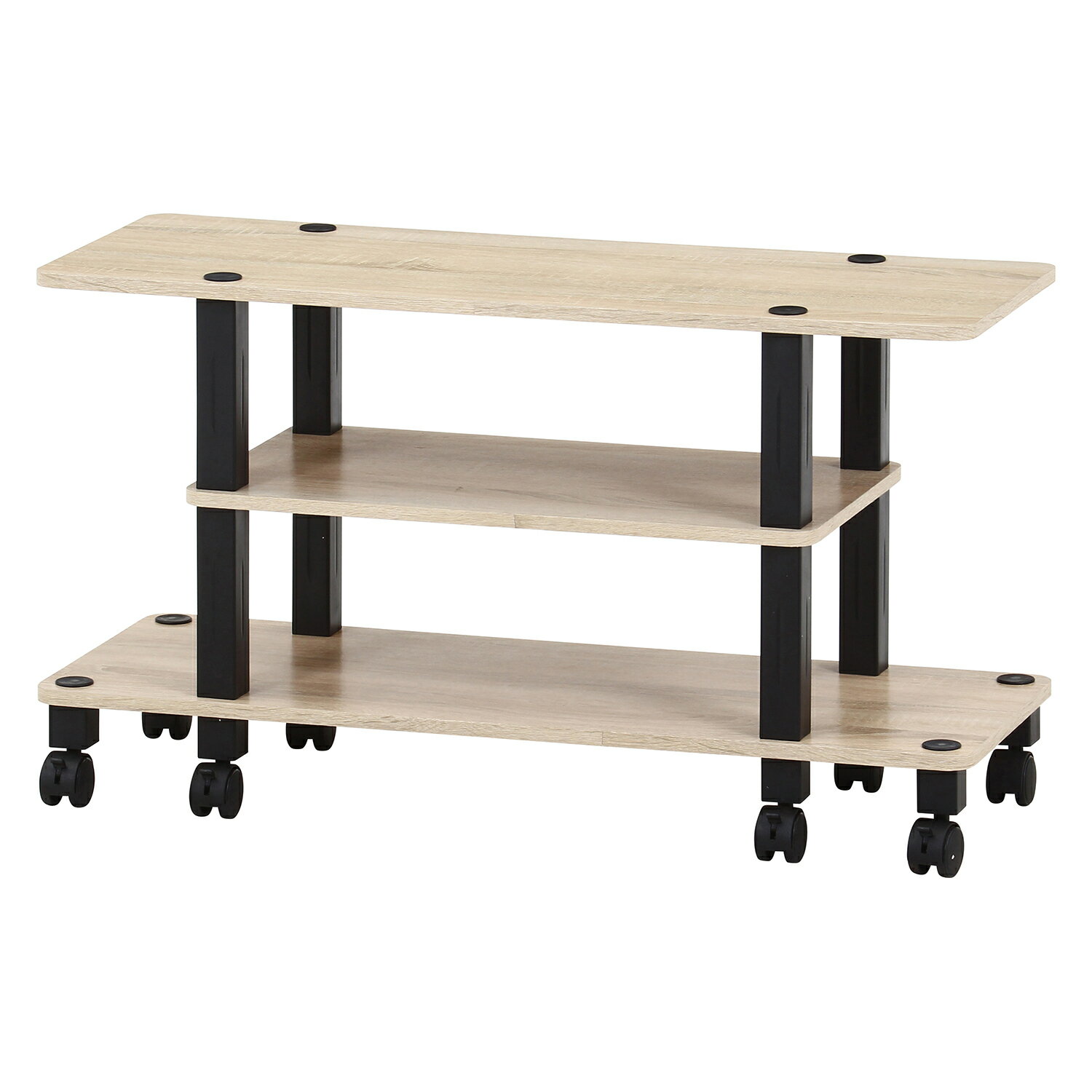 レビューを書いて　緑花堂5％OFFクーポンGET！ レビューを書いたらメールでお知らせくださいね ●商品名フィット TV台（キャスター付） オーク[HJB52271] ●商品番号HJB52271 ●商品のサイズ全体：幅800 × 奥行295...