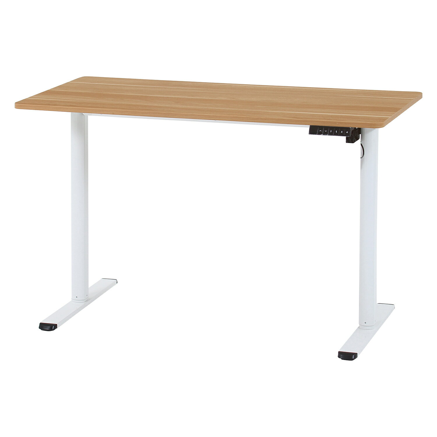 レビューを書いて　緑花堂5％OFFクーポンGET！ レビューを書いたらメールでお知らせくださいね ●商品名クロイー電動昇降デスク NA×WH[HJB72051] ●商品番号HJB72051 ●商品のサイズ全体：幅1200 × 奥行610 ×...