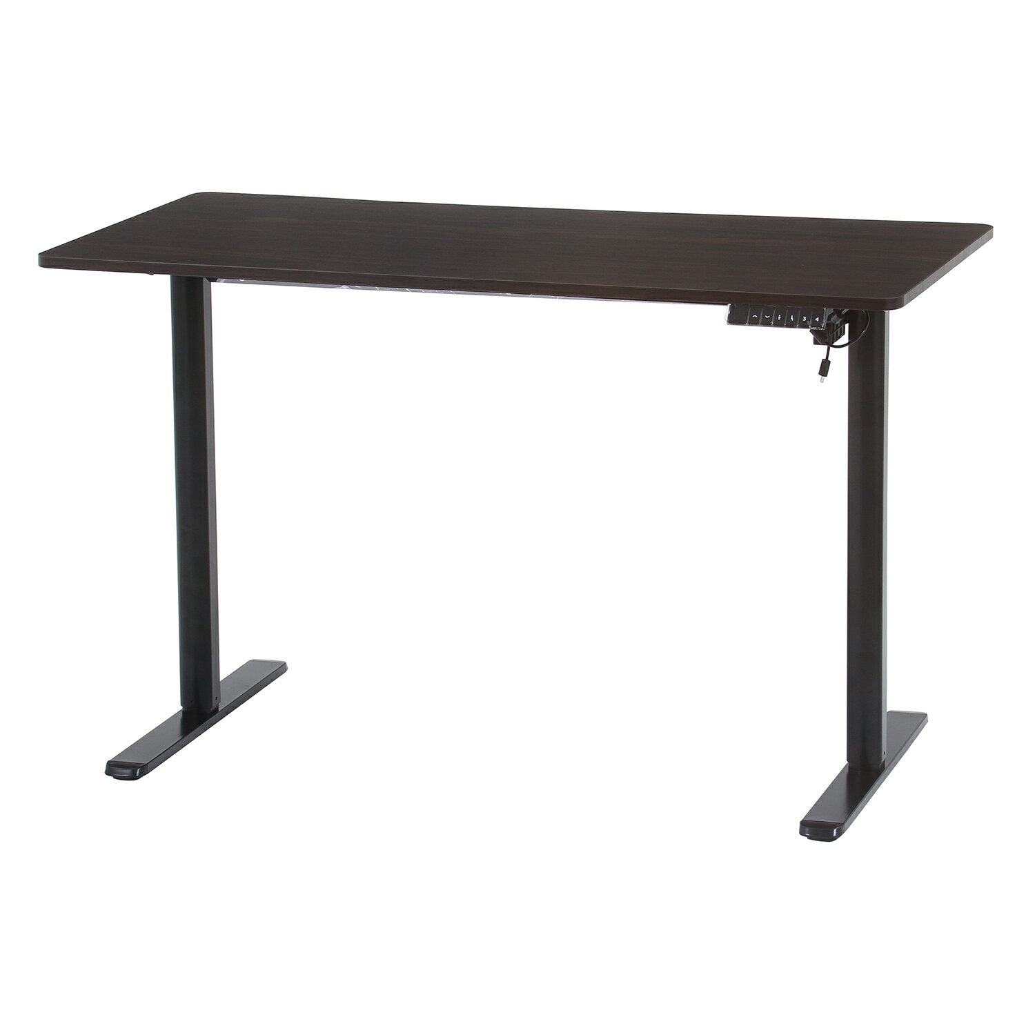 レビューを書いて　緑花堂5％OFFクーポンGET！ レビューを書いたらメールでお知らせくださいね ●商品名クロイー電動昇降デスク BR×BK[HJB72052] ●商品番号HJB72052 ●商品のサイズ全体：幅1200 × 奥行610 ×...