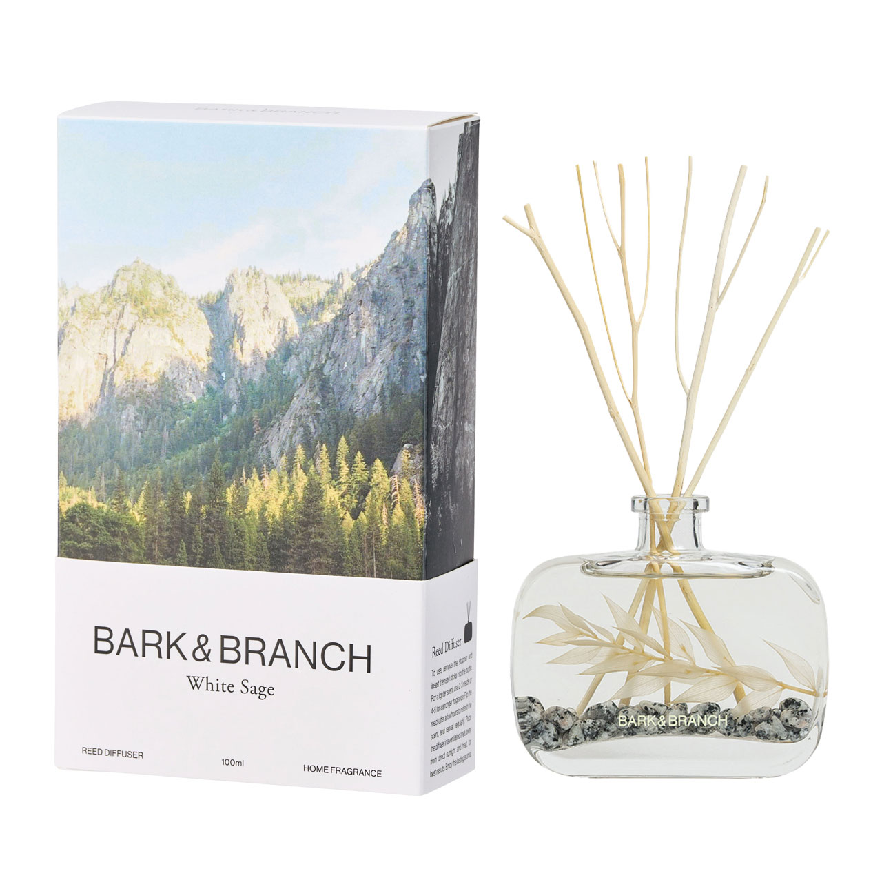 レビューを書いて　緑花堂5％OFFクーポンGET！ レビューを書いたらメールでお知らせくださいね ●商品名BARK＆BRANCHディフューザー100ml ＃1 ホワイトセージ 1コ ●商品番号TDLEEIDBK01-001 ●サイズ箱W11...