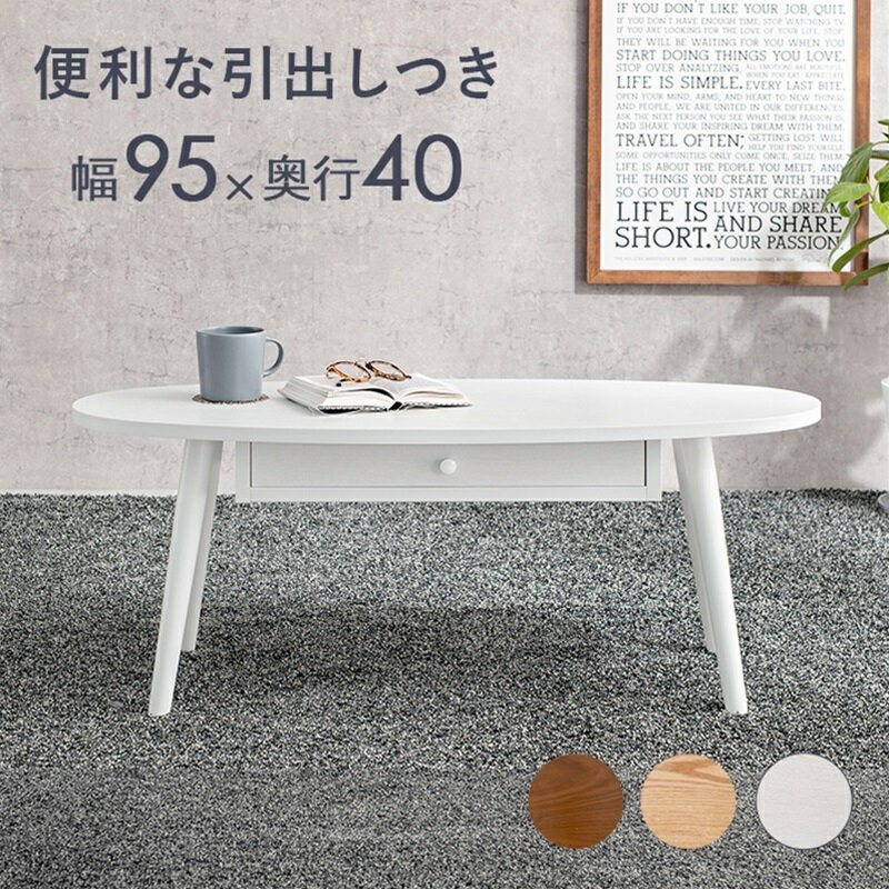 レビューを書いて　緑花堂5％OFFクーポンGET！ レビューを書いたらメールでお知らせくださいね 両側から取り出せる引出し付きテーブル。熱や傷に強いUV塗装仕上げ。コンパクトサイズ。幅95×奥行40×高さ37cm。 ●商品名テーブル ホワイ...