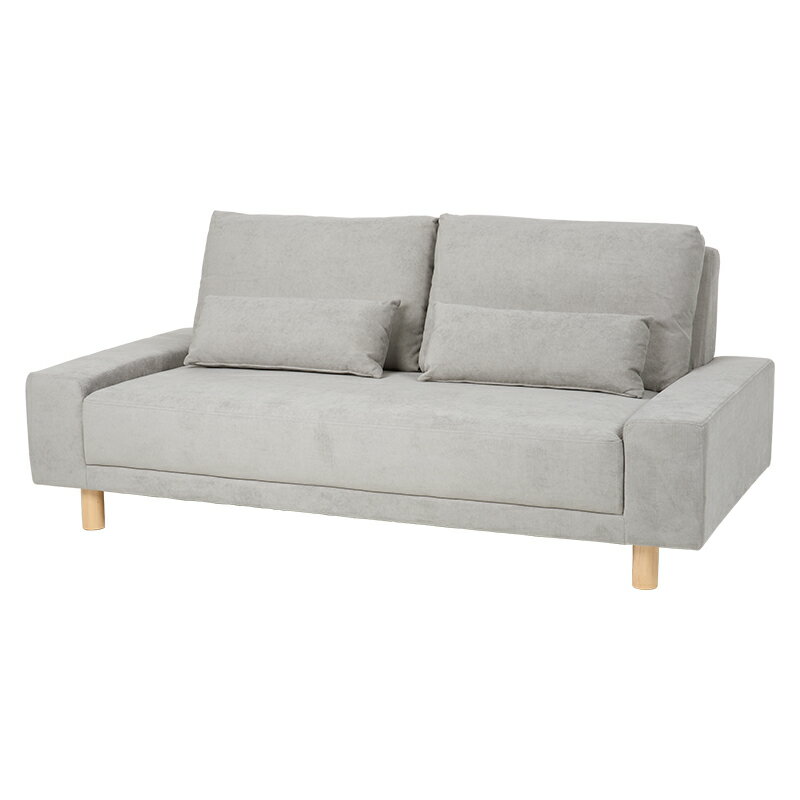 レビューを書いて　緑花堂5％OFFクーポンGET！ レビューを書いたらメールでお知らせくださいね 低めのフラット肘、ゆったりと広い座面で寝転んでくつろげるソファ。ロー/ハイ兼用 ●商品名ソファ グレー[THU3000000559] ●商品番...