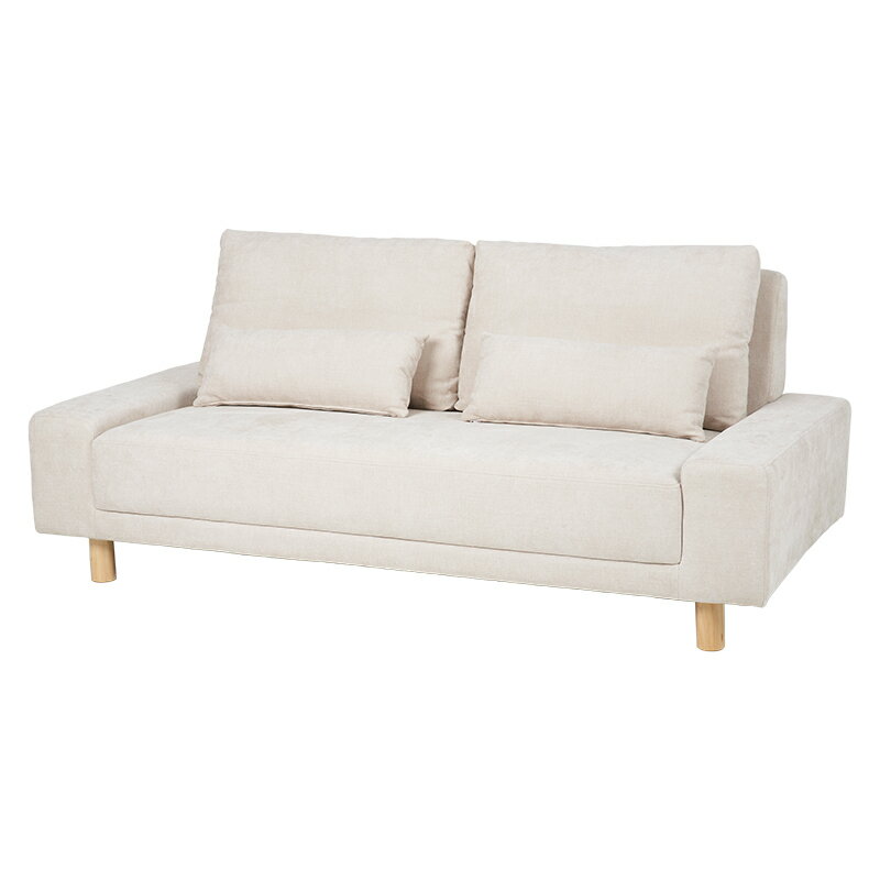 レビューを書いて　緑花堂5％OFFクーポンGET！ レビューを書いたらメールでお知らせくださいね 低めのフラット肘、ゆったりと広い座面で寝転んでくつろげるソファ。ロー/ハイ兼用 ●商品名ソファ アイボリー[THU3000000560] ●商...