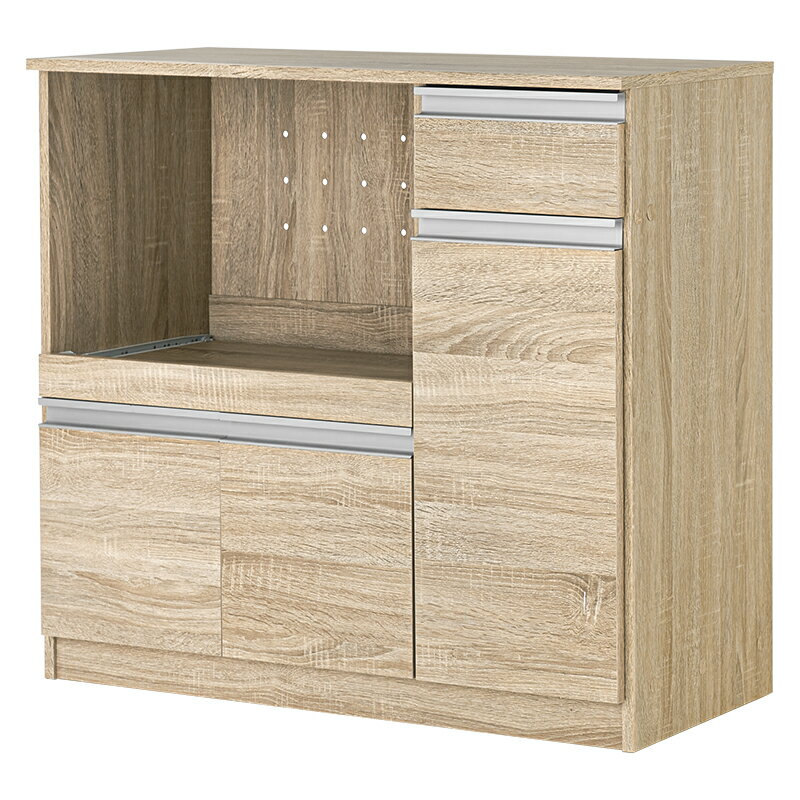 レビューを書いて　緑花堂5％OFFクーポンGET！ レビューを書いたらメールでお知らせくださいね 立って作業がしやすい天板高さのカウンターキャビネット。食器や調理器具、キッチン家電がスッキリ片付く大容量収納です。 ●商品名キッチンカウンター...