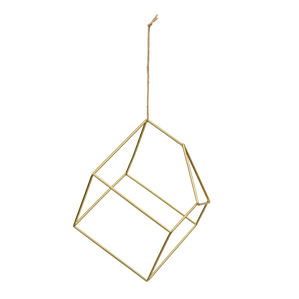 レビューを書いて　緑花堂5％OFFクーポンGET！ レビューを書いたらメールでお知らせくださいね ●商品名ワイヤーキューブオーナメントMゴールドクリスマスオーナメントデコレーション素材 ●商品番号TDLXO000136 ●商品説明ゴールドの...