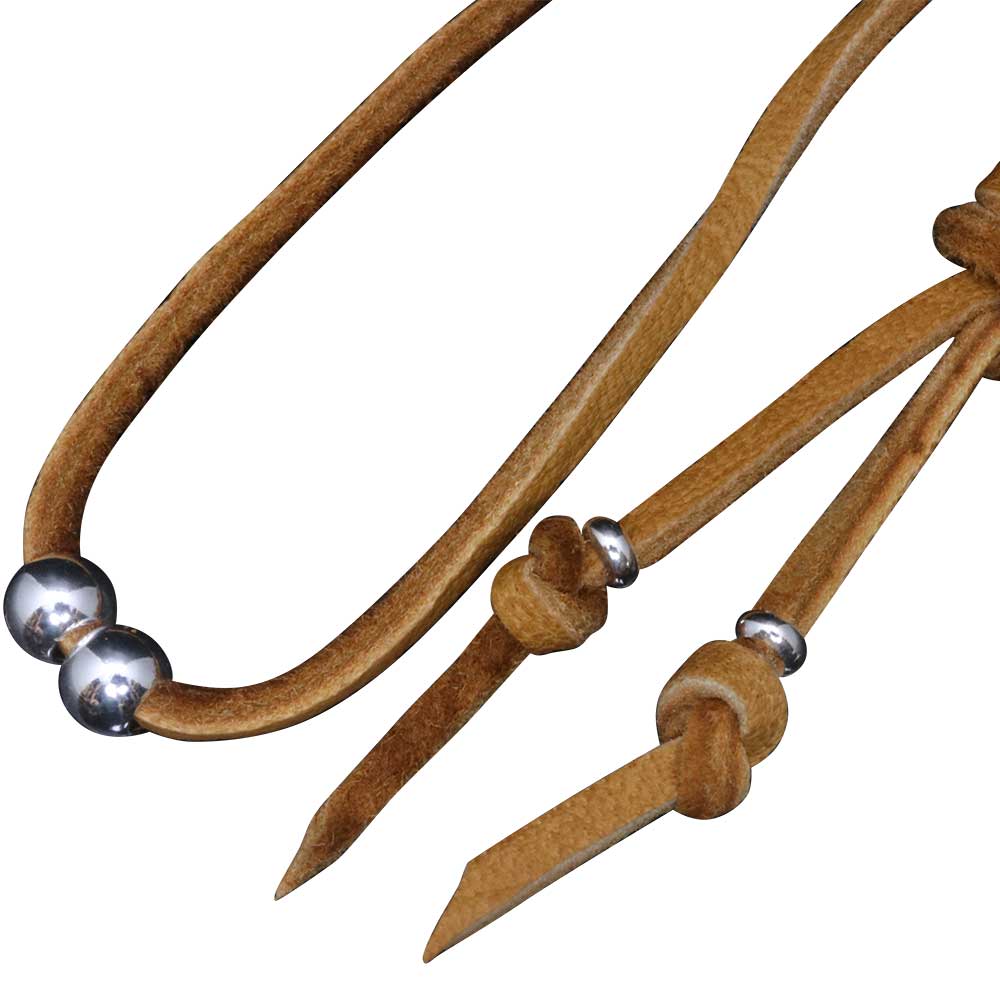 ■SIZE 革紐：長さ約90cm 幅約3mm 厚み2mm シルバービーズ7mm シルバービーズ5mm ■素材 鹿革紐 シルバー925 ■付属品 なし シンプルな鹿革紐に2種類のシルバービーズを組合せたアイテムです。 ペンダントトップに合わせ...