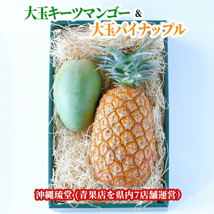 商品説明名称【大玉】キーツマンゴー＆【大玉】パイナップル 産地名沖縄県内容量1つの化粧箱に「大玉キーツマンゴー1玉(700g以上)」と「大玉パイナップル1玉(1.6kg以上)」をお入れして、その化粧箱を4箱お届けします。保存方法冷蔵庫で保管...