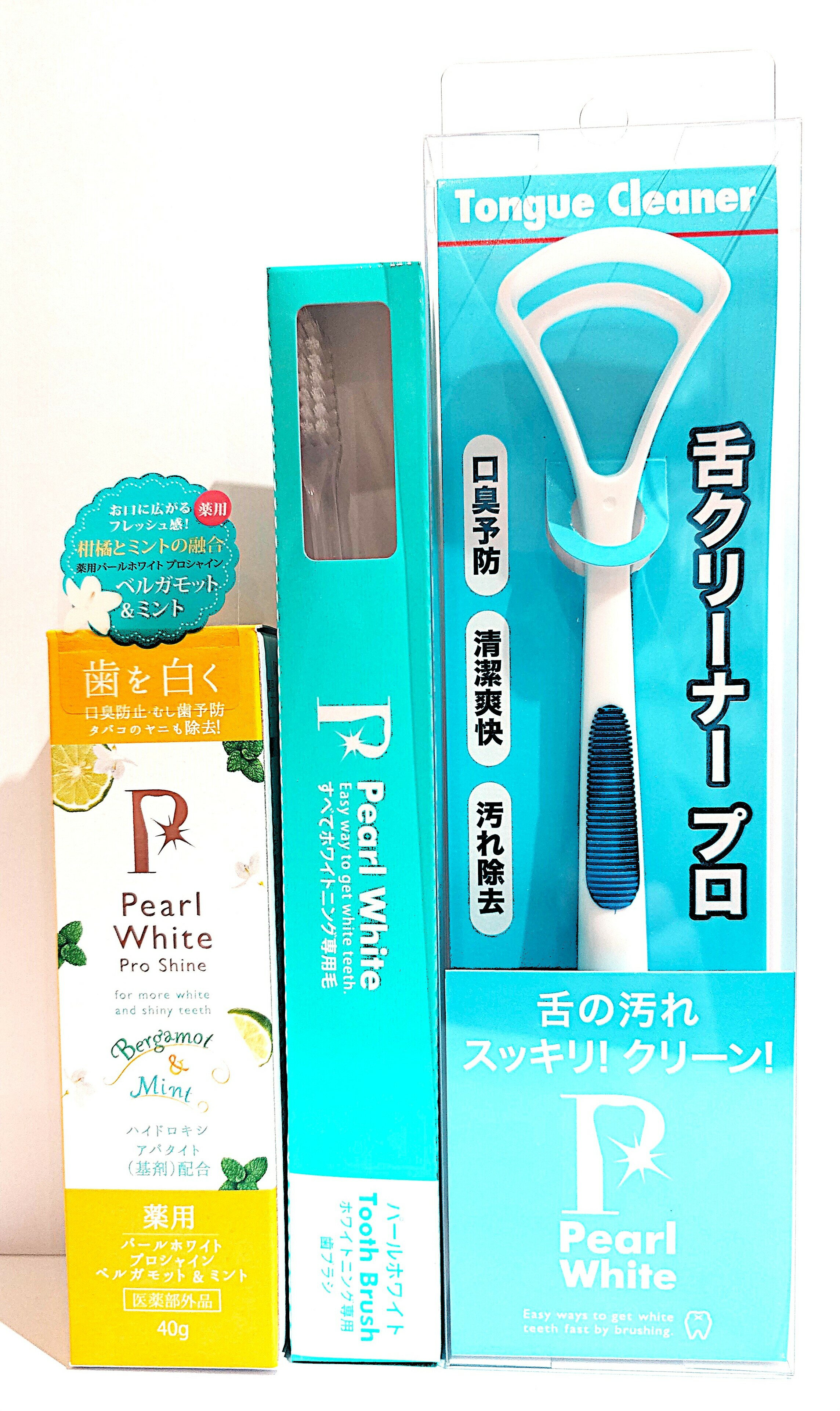 【薬用パールホワイト　プロシャイン（ベルガモット＆ミント）40g】 ☆歯を白く！虫歯予防！口臭防止！ 歯ぐき色改善！ ☆ベルガモット＆ミント風味 ＜歯を白く＞ ポリリン酸ナトリウムによって歯の汚れを 落とし、コーティング（ステインや歯石の ...