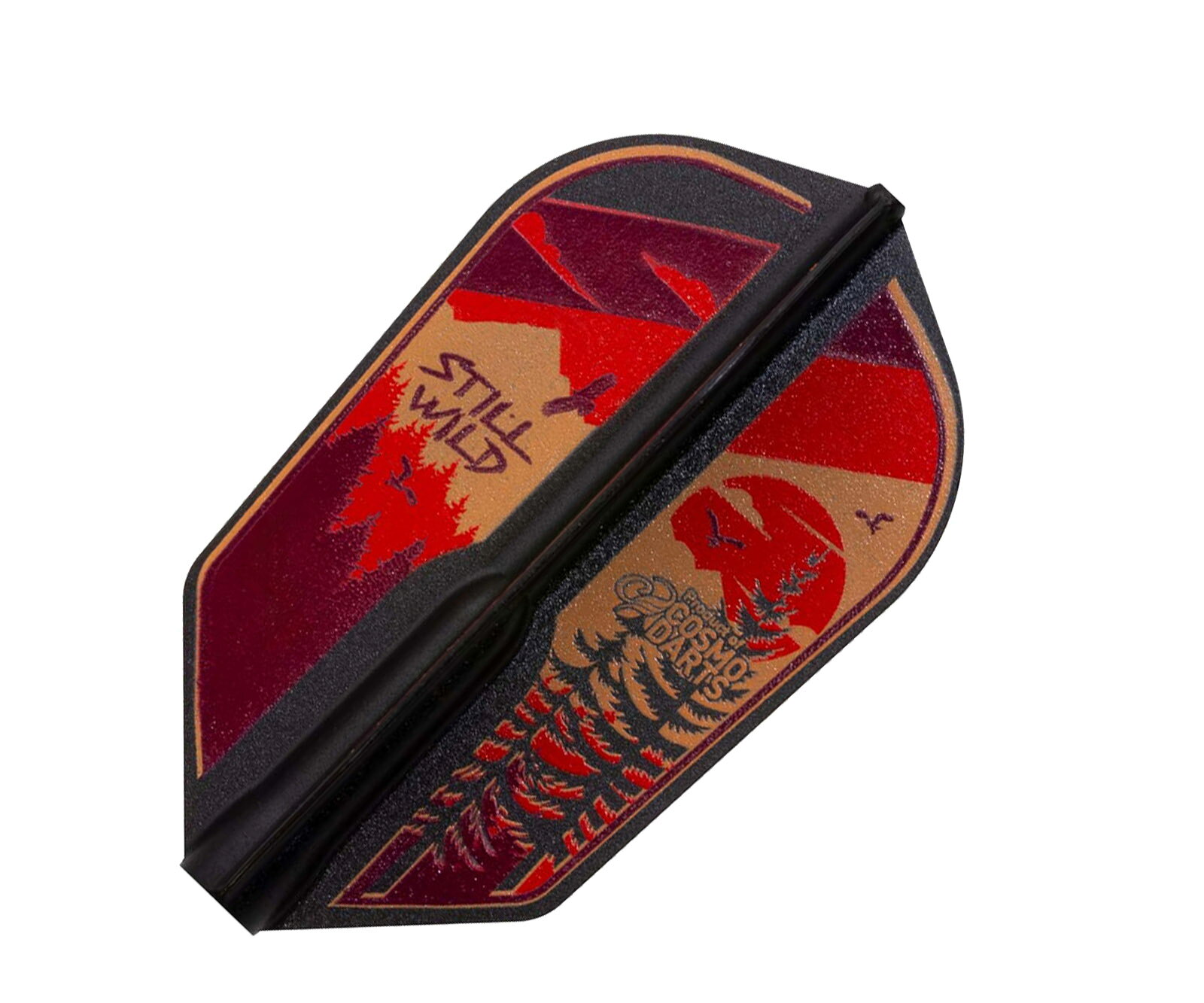 ■商品説明Fit Flight Cali West 3 Cali West Modelアメリカのトッププレーヤーの一人、カリ・ウエスト選手のフライト3作目！今回は黄昏時の情景を描いた美しいデザイン。落ち着いてプレーに集中できるかも？形状：ス...