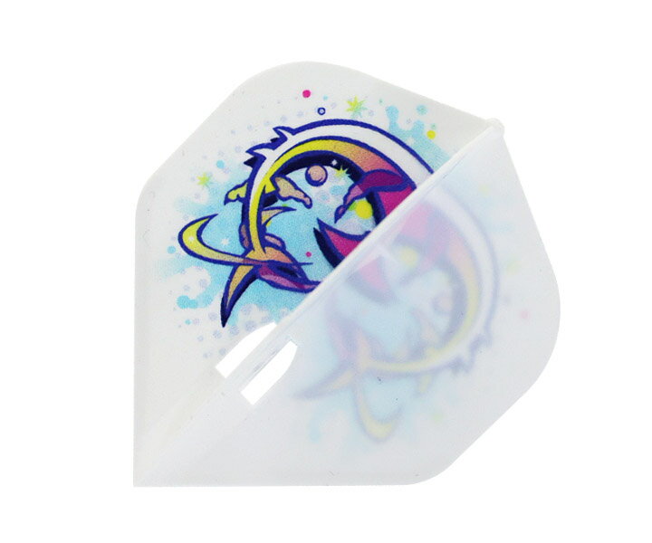 ■商品説明L-Flight Sho Katsumi Model ver.2 PRO L1 Mix一体成型フライトの老舗、L-Flightが勝見翔選手とコラボレーション☆■スペック規格：Lフライト形状：スタンダード個数：3枚（1セット）※シャ...