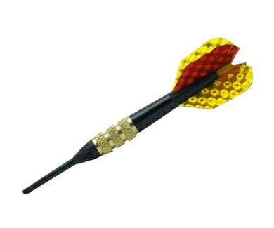 ■商品説明 重量：2.4g 全長：約73mm (↑チップ、シャフトをセットした状態です) 写真手前が実物です。 とってもカワイイ、ミニサイズです。 通常の2BAチップ、2BAシャフトが入ります。(3本セット)【harrows】【HARROW...