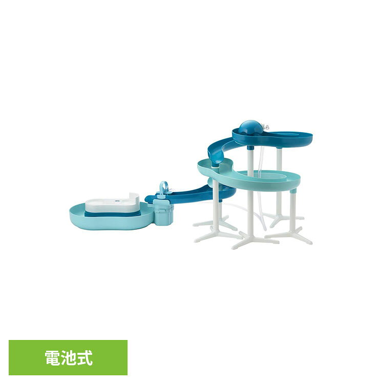 家庭で本格的な流しそうめんが楽しめる、ツイスト構造のスライダー式流しそうめん器。電池式の電動ポンプを搭載しており、水を自動でくみ上げて循環させるため、常に水が流れる本格的な演出が可能です。スライダー構造により、そうめんが上から下へ流れるダイ...