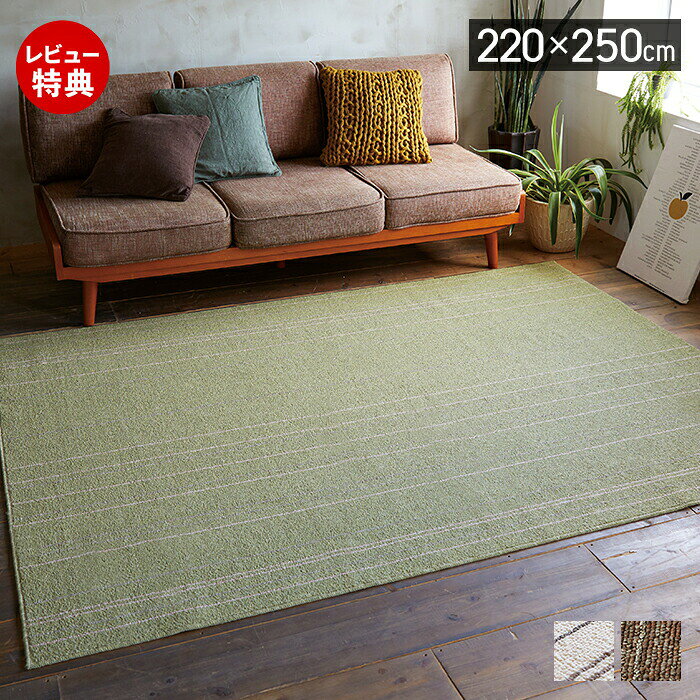 商品詳細 商品名 ラグ ワイヤーライン 220×250 本体サイズ (約)220×250cm パイル長：7mm 重量 (約)3.5kg 　 素材 表面：ポリプロピレン100％ 裏面：不織布(滑り止め加工) 生産国 日本 機能性 遊び毛防止 ...