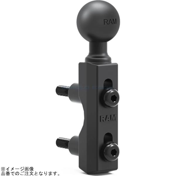 ■商品情報 主にオートバイのマスターシリンダークランプと共締めして装着するベースパーツ。 ●適合情報 ユニバーサル[汎用] メーカー品番[カタログ品番]：RAM-B-309-1U 色[カラー]：ブラック サイズ：1インチボール 重量[グラム...