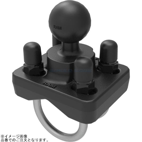 ■商品情報 高品質なステンレス製U字ボルト2本で取り付けるベースパーツ。U字クランプベースよりも強固に固定した場合にオススメです。 ●適合情報 ユニバーサル[汎用] メーカー品番[カタログ品番]：RAM-B-235U 色[カラー]：ブラック...