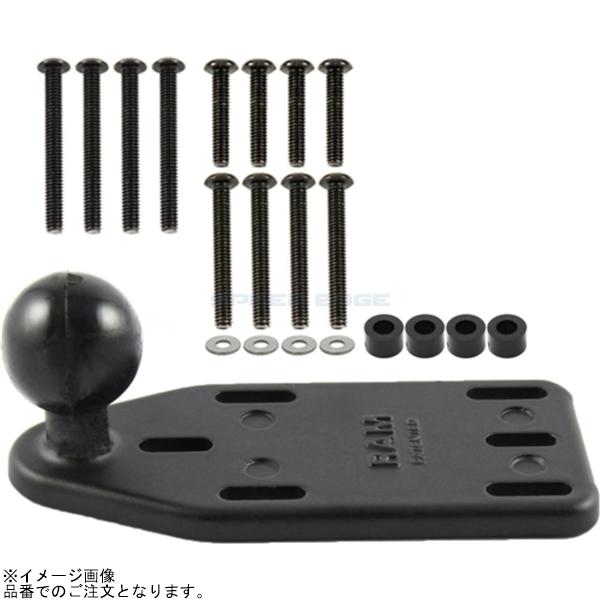 ■商品情報 主にオートバイのリザーバータンクキャップの上から被せるようにして取り付けるベースパーツ。ハンドル周りのスペースが少ない場合にオススメです。 ●適合情報 ユニバーサル[汎用] メーカー品番[カタログ品番]：RAM-B-346U 色...