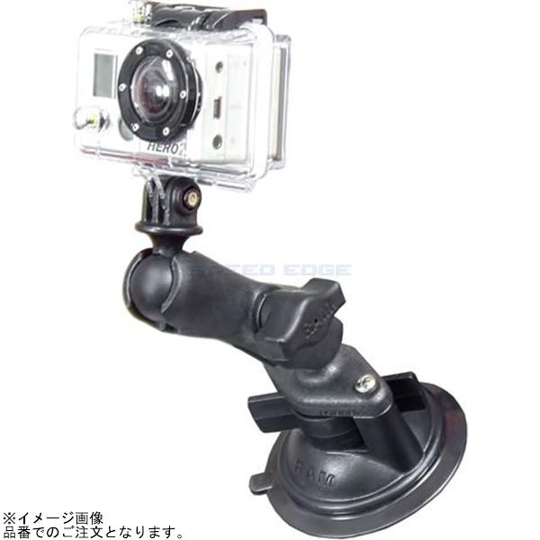 ■商品情報 GoPro Heroシリーズなどのアクションカメラをガラス面へ取り付け可能なマウントセット。 ●適合情報 ユニバーサル[汎用] メーカー品番[カタログ品番]：RAP-B-166-GOP1 色[カラー]：ブラック サイズ：1インチ...