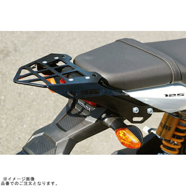 ■商品情報 シートを延長したようなスタイリッシュなデザインで、積載量を向上させます。 荷掛けフックや、ロープが掛けやすいように肉抜きも配置されているので、荷物を積載しやすくなっています。 ○最大荷重3kgまで ○キャリア寸法：全長200mm...