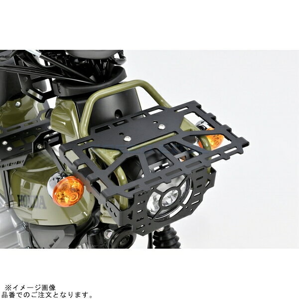 ■商品情報 純正のキャリアに追加するプレート。 荷物を固定しやすいようにフックポイントを配置し、ベルトでの固定も考慮しスリットを入れました。 天板サイズ 300mm?170mm ※最大積載重量3kg 【車種】CC110(JA45)(JA60...