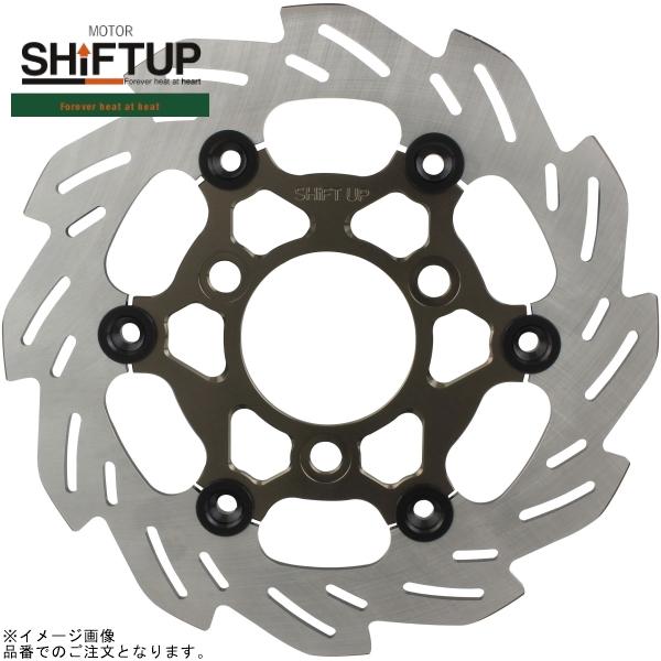 ■商品情報 ウェーブフローティングディスクローター220mm NSF100 | NSR-mini | XR50モタード | XR100モタード | APE50Type-D | APE100Type-D | NSR50/80 | の フロント...