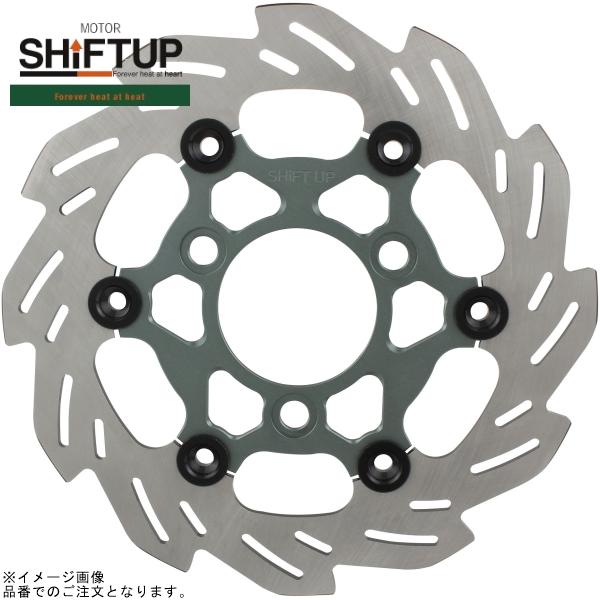 ■商品情報 ウェーブフローティングディスクローター220mm NSF100 | NSR-mini | XR50モタード | XR100モタード | APE50Type-D | APE100Type-D | NSR50/80 | の フロント...