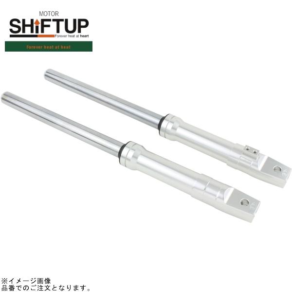 ■商品情報 シフトアップ モンキー 27mm フロントフォークキットにセットされている フロントフォーク 左右セット になります。 ◆フォーク径：φ27mm ◆ストローク：約60mm ◆全長：515 ◆左右セット ■ブランド：SHIFT U...