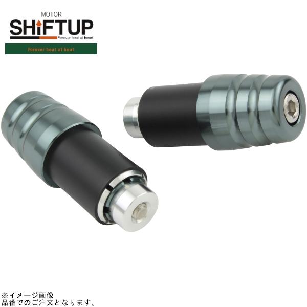 ■商品情報 ハンドル内径14〜19mmバーハンドル対応のアルミ削り出しのグリップエンドです。 ◆ハンドル内径14〜19mm対応 ◆バーエンド外径：φ22.0mm(最大径) ◆1個あたり約39g ◆左右セット ◆日本製 ※純正ハンドルなどに使...