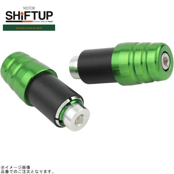 ■商品情報 ハンドル内径14〜19mmバーハンドル対応のアルミ削り出しのグリップエンドです。 ◆ハンドル内径14〜19mm対応 ◆バーエンド外径：φ22.0mm(最大径) ◆1個あたり約39g ◆左右セット ◆日本製 ※純正ハンドルなどに使...