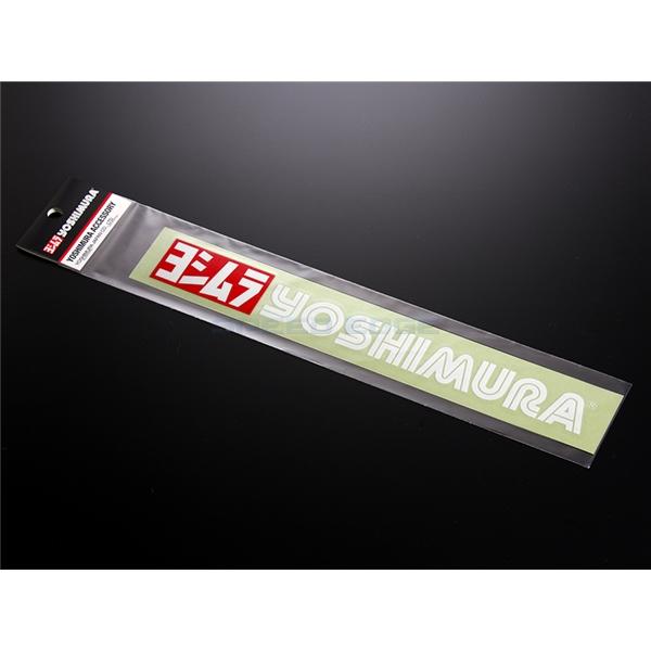 ■商品情報 ・ロゴだけ残る転写式のステッカーです ・1枚入り ・ロゴサイズ：250mm×30mm ■メーカー名(ブランド) YOSHIMURA(ヨシムラ) ■品番 904-213-3100 ■商品の疑問・質問 商品の仕様・適合・詳細等に関し...