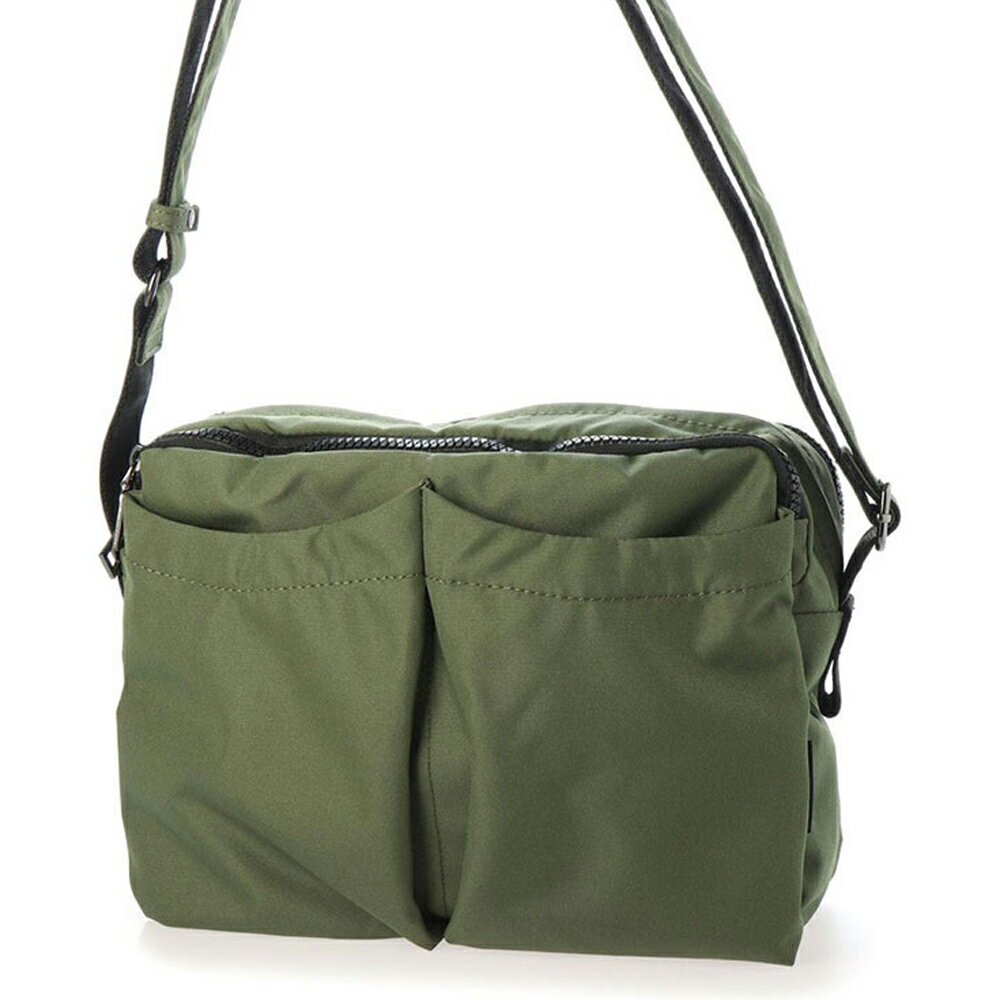 返品、不良交換について(※必ずお読みください) 送料無料商品　沖縄・離島、一部地域は追加送料がかかります。 普段遣いから旅先までぴったり寄り添う軽やかフロントポケットショルダーバッグ。丸みを帯びたデザインでほんのり可愛らしさもプラス。手軽に...