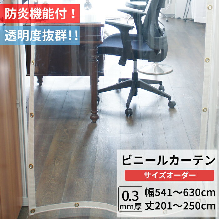 商品詳細 商品名 ■【FT11】透過性抜群！しなやかで丈夫なPVCアキレス防炎ビニールカーテン（0.3mm厚） 厚み 0.3mm カラー 無色（赤味あり） 材質 PVC（塩化ビニル製） 摘要 ・サイズは幅・丈とも、1cm単位にてお受けいたし...