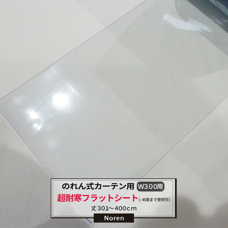 商品詳細 商品詳細 商品名 のれん式カーテン用　超耐寒フラットシート -45度まで使用可能　300mm幅　2mm厚 　301〜400cmまで　1cm単位カット販売 納期 ご注文確定後10営業日後出荷（お振込みの場合は入金確認後） 概要 日本...