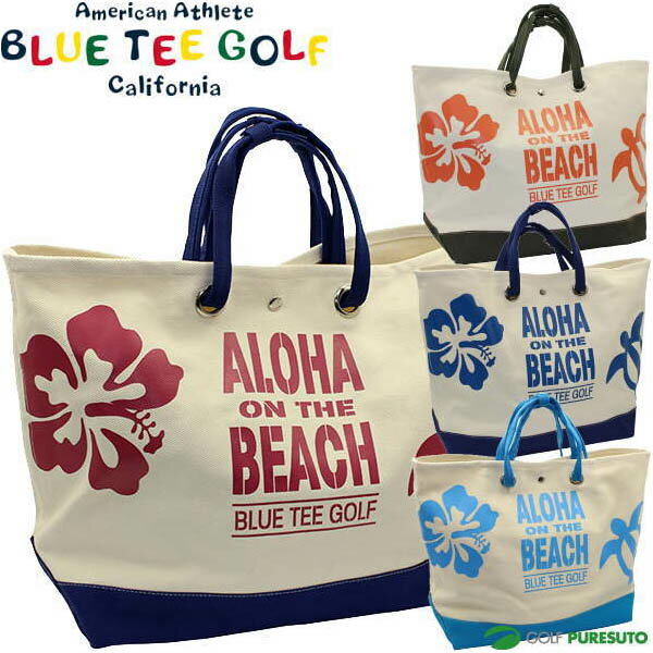 品名:ALOHA ON THE BEACH大型トートバッグ 品番:TT-003 素材:コットン(綿100％) サイズ:縦37×奥16×横(下39／上51)cm カラー:ネイビー/レッド、グリーン/オレンジ、ネイビー、ブルー ■お取り寄せ商品...