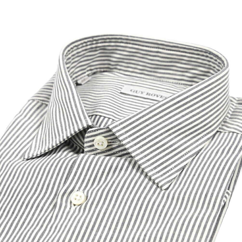 DETAIL商品データGUY ROVER / ギローバーGUY ROVER（ギローバー）は、1967年に北イタリアのヴェチェンツァで創業したシャツ専業ブランド。「オールマシンメイドによる最高峰のシャツ」と評され、徹底した品質・生産管理下で製...