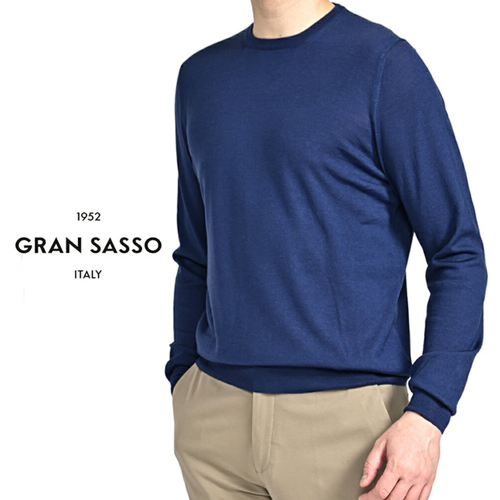 DETAIL商品データGRAN SASSO / グランサッソ1952年イタリア創業の老舗ニットブランド。高品質な素材と高いコストパフォーマンス、適度なトレンド感と仕上がりの良さが魅力のコレクションは、イタリア国内のみならず、世界的に人気があ...