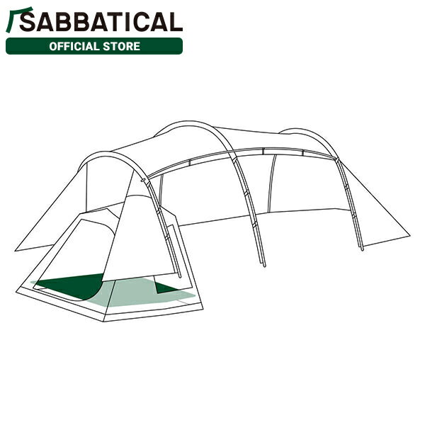 SABBATICAL サバティカル フロアマット ギリア2人用インナーテント用はギリアの2人用のインナーテント専用設計のインナーテント内が快適になるフロアマット。適応テントのインナーテントにジャストサイズで、クッションは5mmのウレタンフォ...