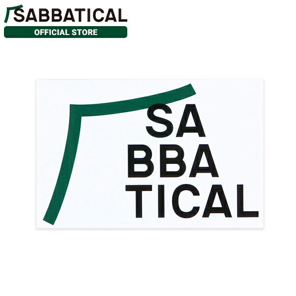 SABBATICAL サバティカル クラシックロゴステッカー ホワイトはサバティカルロゴのステッカーです。■SPEC｜スペック■・サイズ：10cm×6.5cm※掲載画像は撮影・表示環境により、実際の商品と色味や質感が異なる場合がございます。...