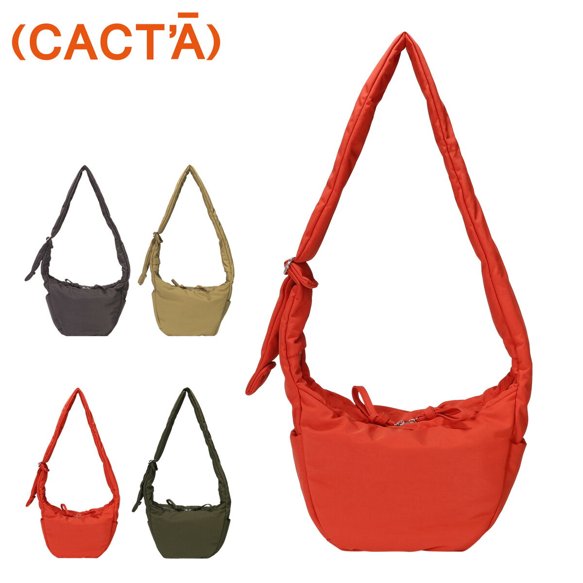メーカー希望小売価格はメーカーカタログに基づいて掲載していますITEM SPEC COLOR VARIATION ブランド：CACTA カクタ サイズ：約W15（35）×H22×D13cm重量：約372g持ち手長さ：約35～105cmショル...