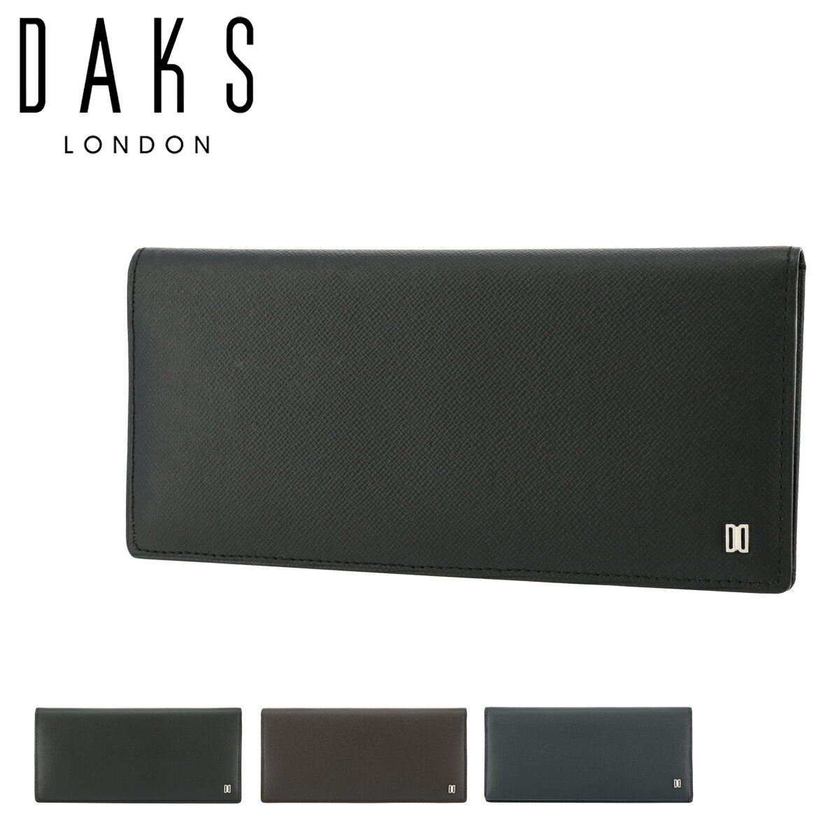 DAKS ダックス 長財布 ラスター DP35518 クロITEM SPEC COLOR VARIATION dp35518ブランド：DAKS ダックス 美しく輝く上品な光沢を放つエンボス革を使用、内作りには革本来の持つ力強い存在感をそのま...