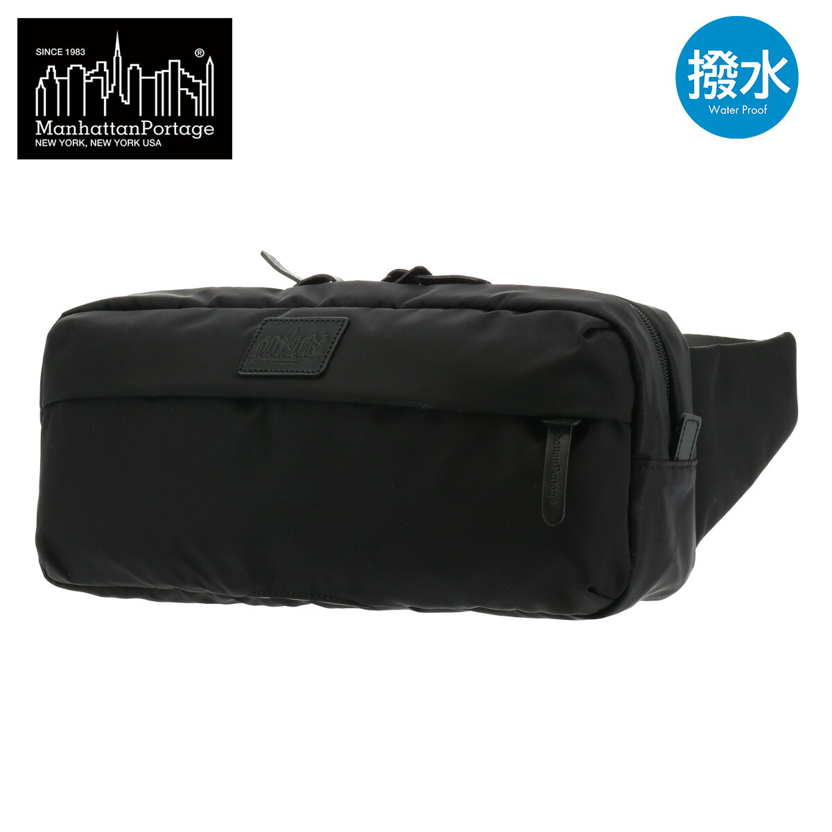 Manhattan Portage BLACK LABEL マンハッタンポーテージ ブラックレーベル ウエストバッグ MP1129TWLBL ブラックITEM SPEC COLOR VARIATION mp1129twlblブランド：Man...