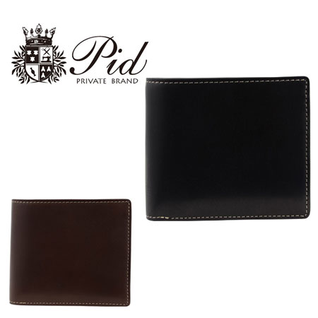 ブランド P.I.D(ピーアイディ) 品番 25284N カラー ブラック(pid-25284n-bk) チョコ(pid-25284n-cho) サイズ(約) 幅11×高9.5×マチ2.5cm 素材 スムース革(牛革) 付属品・仕様 折りた...