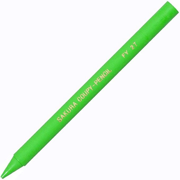サクラクレパス　クーピーペンシル　バラ きみどり　JFYバラ#27 ◇商品特徴 ●折れにくく、消しやすい、削ることができる。全部が芯の色鉛筆です。 ●色鉛筆の書きやすさと、クレヨンの持つ発色の美しさを生かした新しいタイプの色鉛筆です。 ●軸...