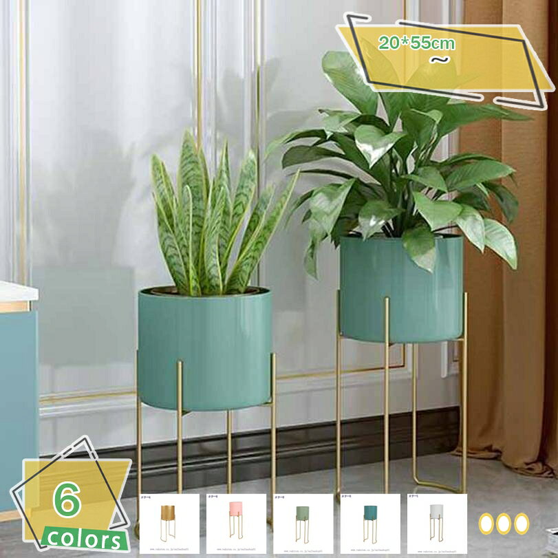 メイン素材：鉄【安定性の高い鉢植えスタンド】丈夫なアイアン素材を採用し、作りもしっかりしているので、耐荷重量が充分で、安定感があります。【おしゃれに飾る】観葉植物やお花をシックにディスプレイできるフラワースタンド。エントランスやリビングなど...