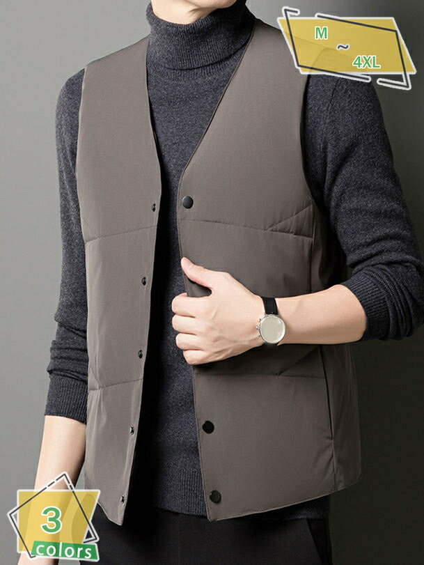 表地：ポリエステルメイン素材：ポリエステル●軽量で暖かさをしっかりキープする頼れる秋冬アイテム、インナーベストの登場です。　　 　サイズ：170/M 175/L 180/XL 185/XXL 190/3XL 195/4XL 　　 ※パッケー...