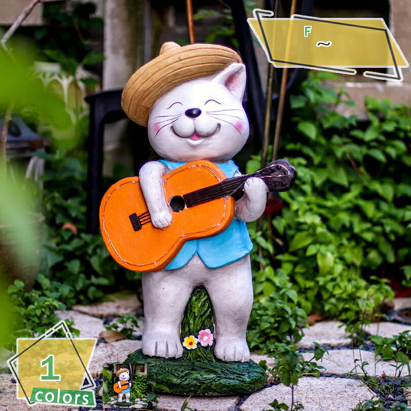 メイン素材：酸化マグネシウム1、高品質のマグネシアを使用した、抜 群の耐久度を持っています。雨や日差しですぐに色あせてしまうことありません。2、細部まで丁寧に表現されていて、置くだけで 庭が優しい雰囲気に大変身するでしょう~あなたの家のため...
