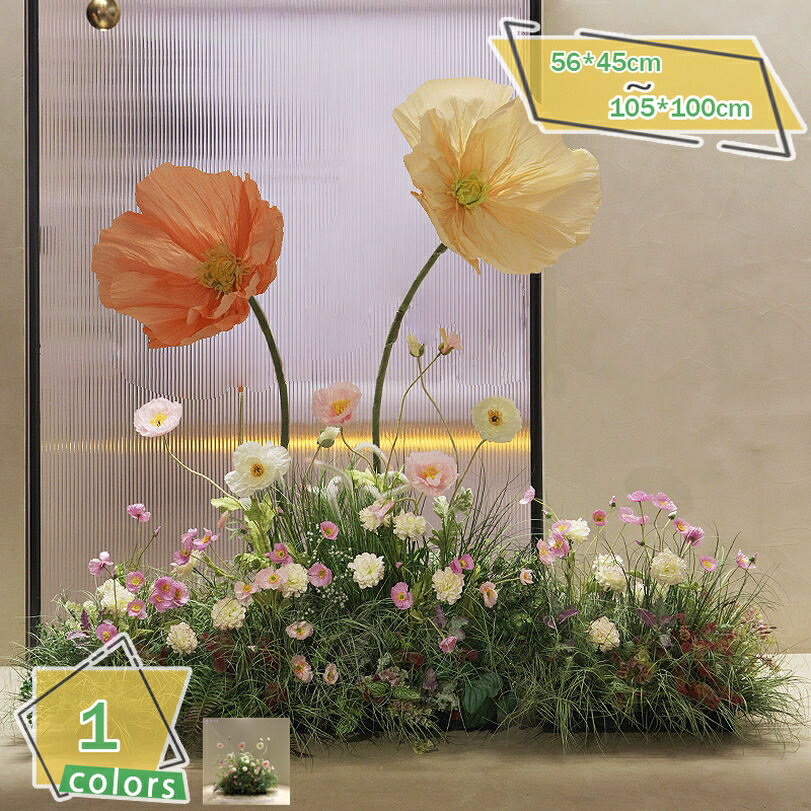 メイン素材：プラスチック、鉄【1、】一、プランターは写真をご参照ください。二、セットでご購入の場合、サイズの関係上、人工植物1パックと鉢1パックをお届けします。三、商品を受け取った後はご自身で組み立てる必要があります。【2、】 場所によって...