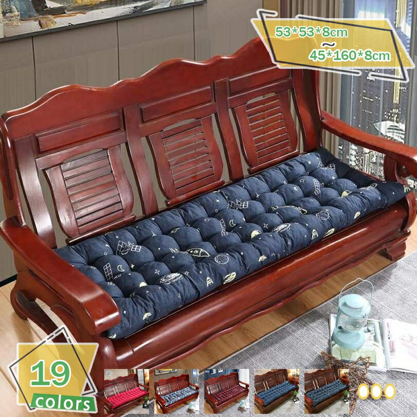 メイン素材：綿・コットン本製品は厚さ8cmで。【サイズ】53*53*8cm（1人で座るのに適しています）；45*120*8cm 53*110*8cm（2人で座るのに適しています）；45*150*8cm 45*160*8cm（3人で座るのに適...