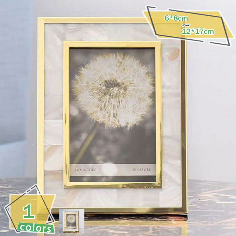 メイン素材：メタル【商品仕様】：サイズ：6*8cm 10*15cm 12*17cm 。卓上式。※モニターの環境等により、色味や色の出方、サイズに若干差が生じる場合がございます。予めご了承ください。注意事項：画像のお写真はついていません。フォ...