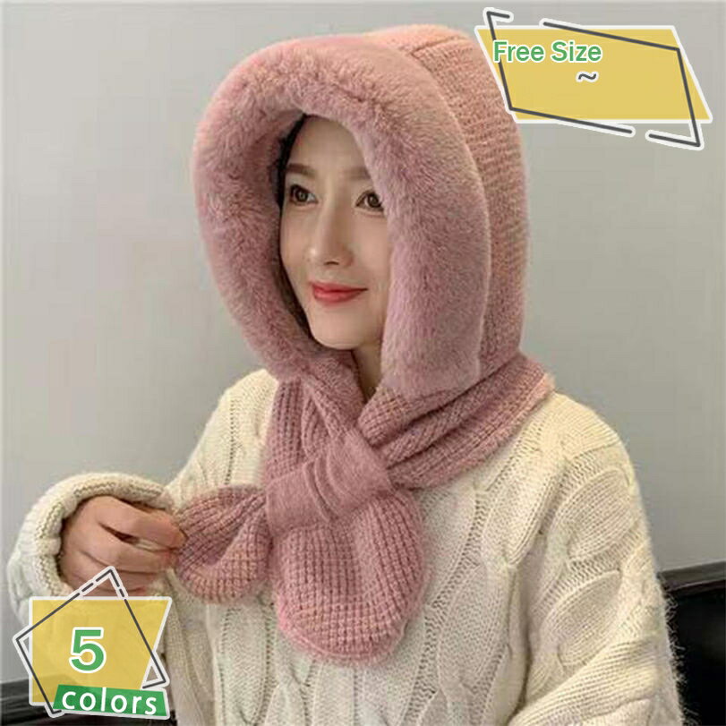 表地：ニットメイン素材：ニット可愛い1点：フリーサイズ、ストレッチフィット／頭囲約56cm - 58cmのがほとんどの方の頭のサイズにフィットします。画面上と実物では色が異なって見える場合がございます。可愛い2点：【やわらかいファー素材の耳...